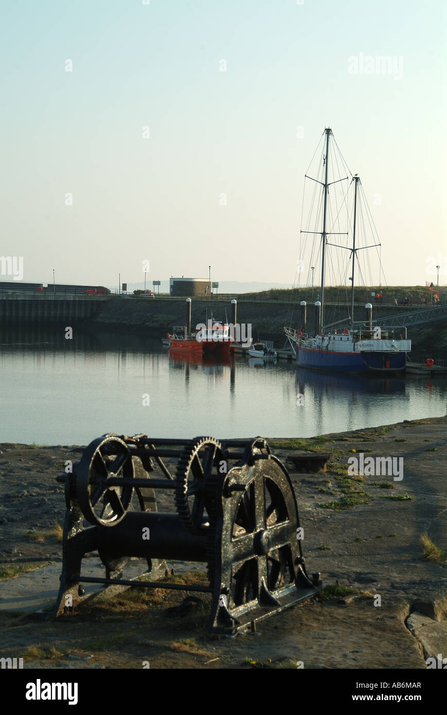 Burry port old harbour hi-res stock photography and images - Alamy