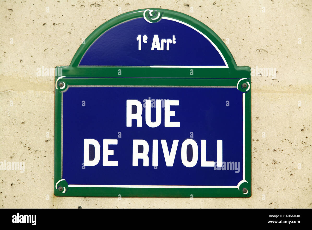 Rue de Rivoli - Paris - France Stock Photo - Alamy