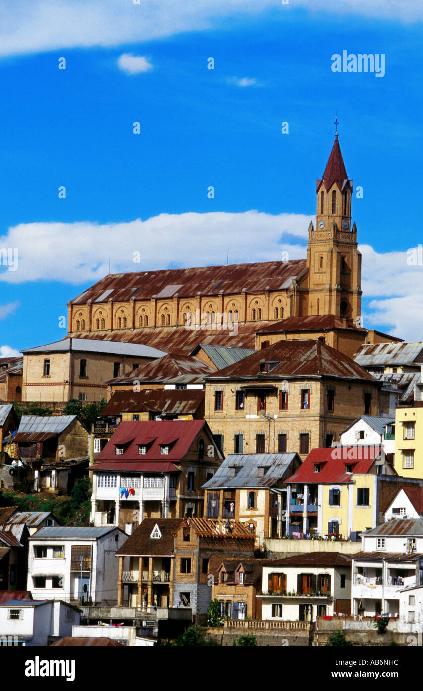 Antananarivo architecture church madagascar hi-res stock photography ...