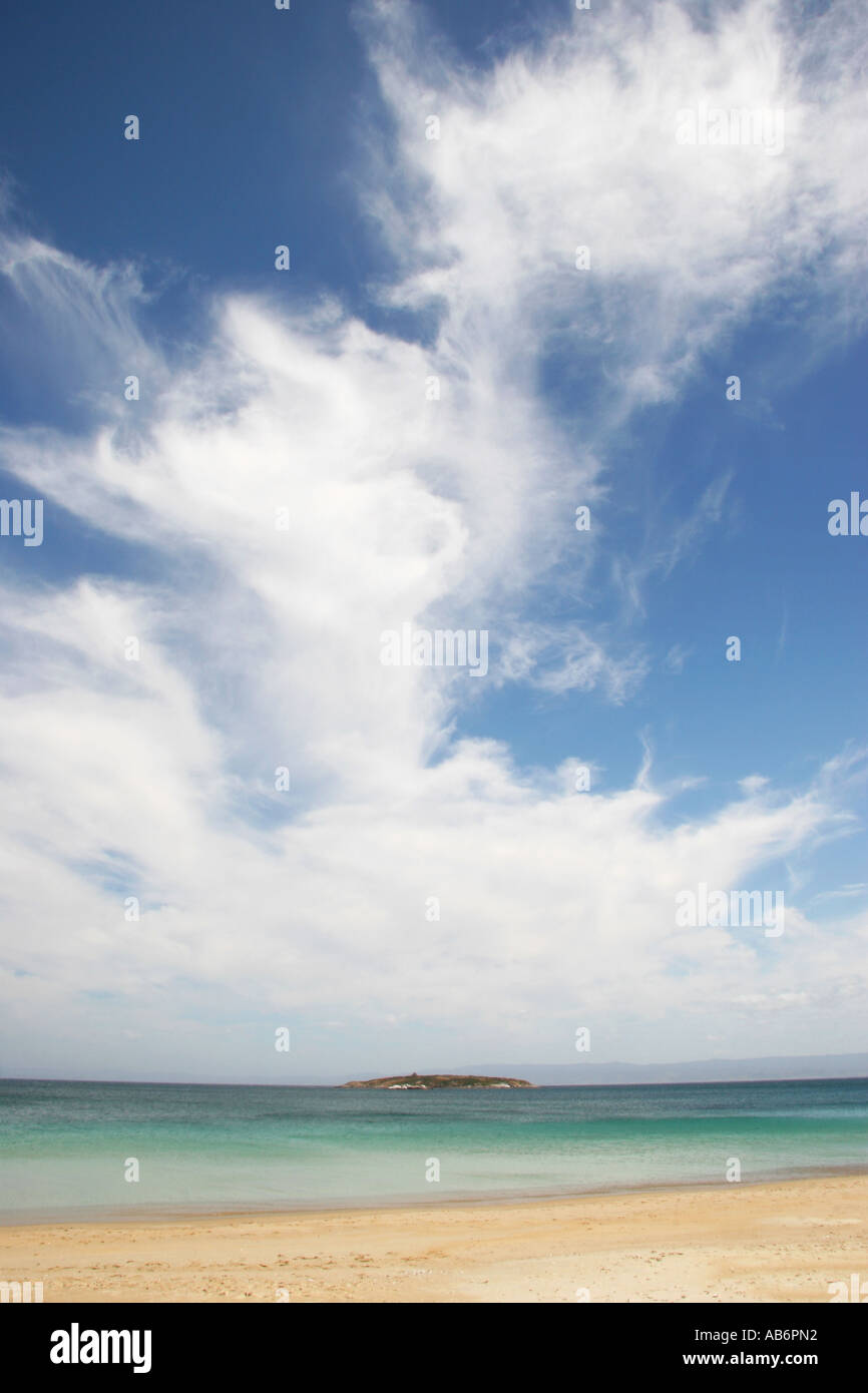 Promise Bay from Hazards Beach in Freycinet National Park Tasmania ...