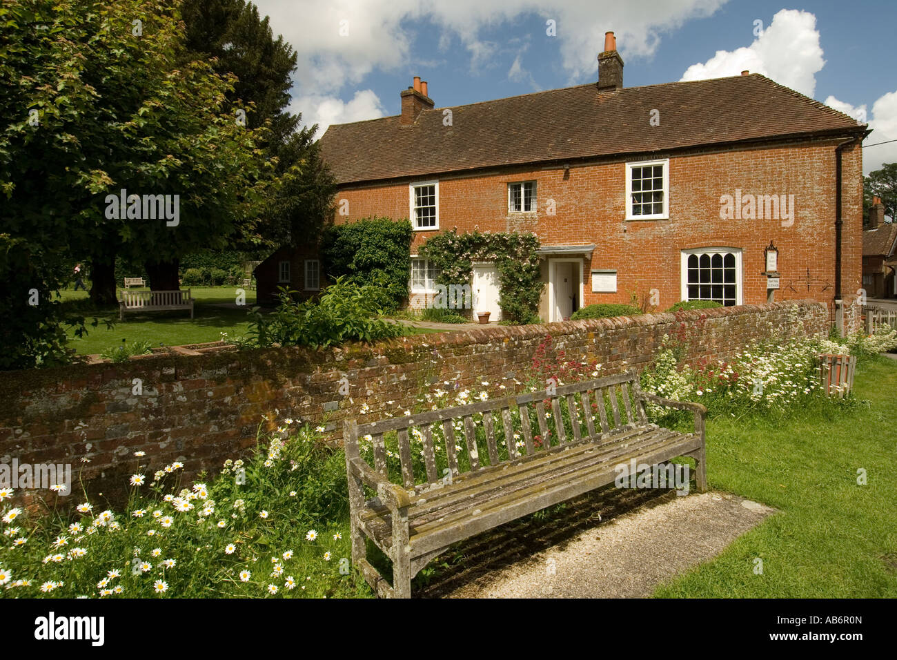 jane austens house chawton hampshire UK Stock Photo - Alamy