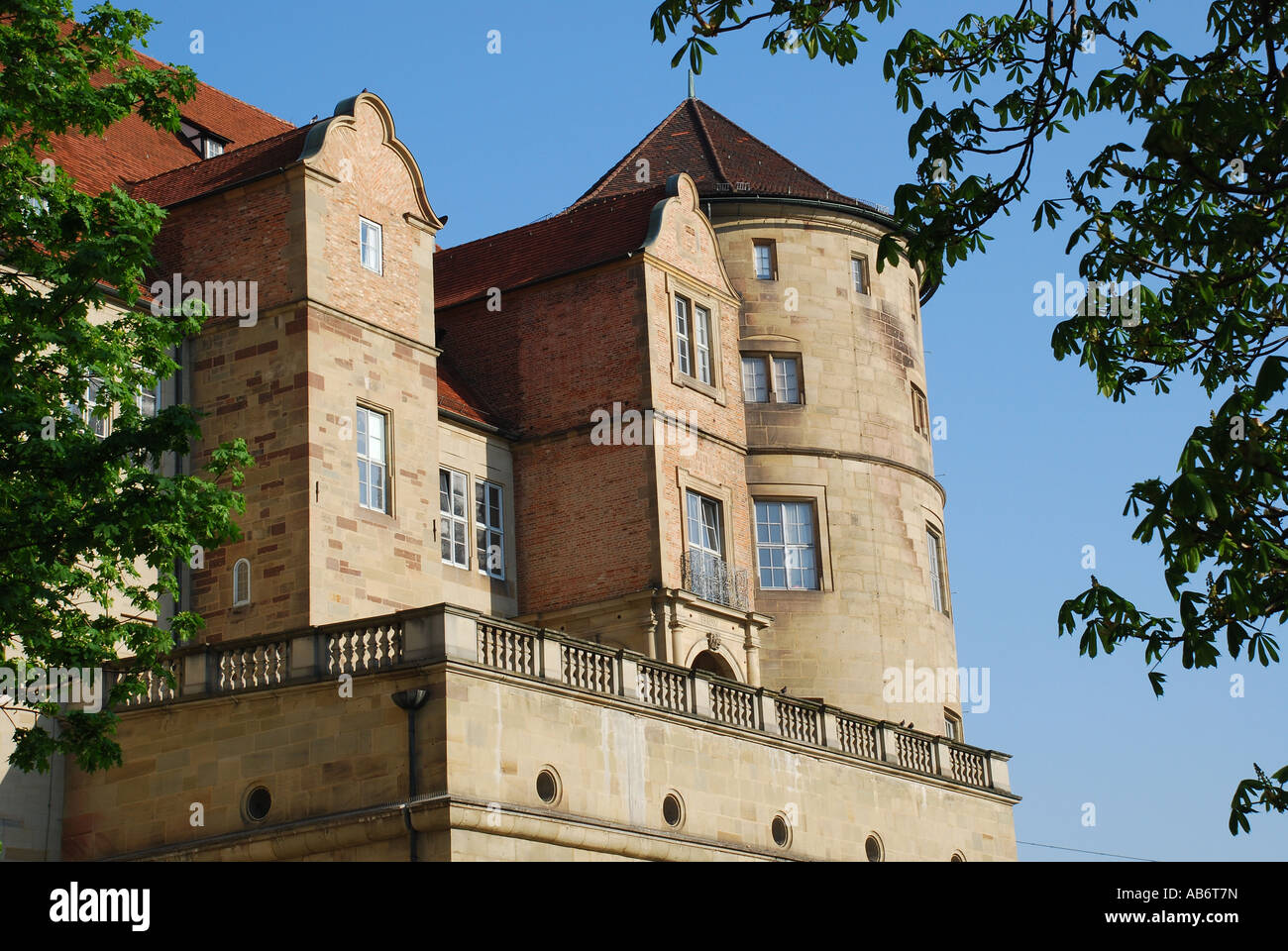 Old castle Stuttgart Baden Wuerttemberg Germany Stock Photo - Alamy