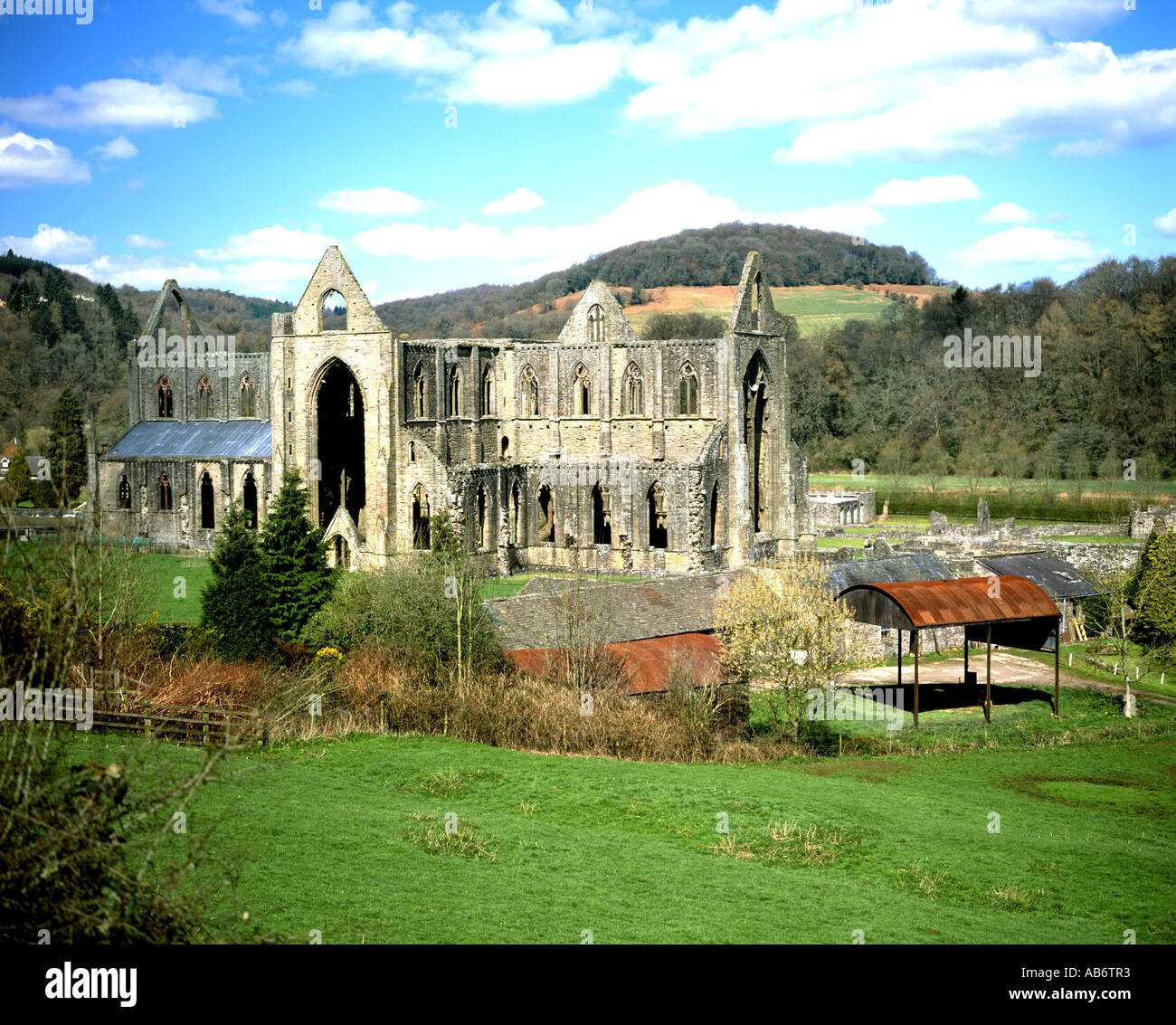 Old tintern abbey hi-res stock photography and images - Alamy