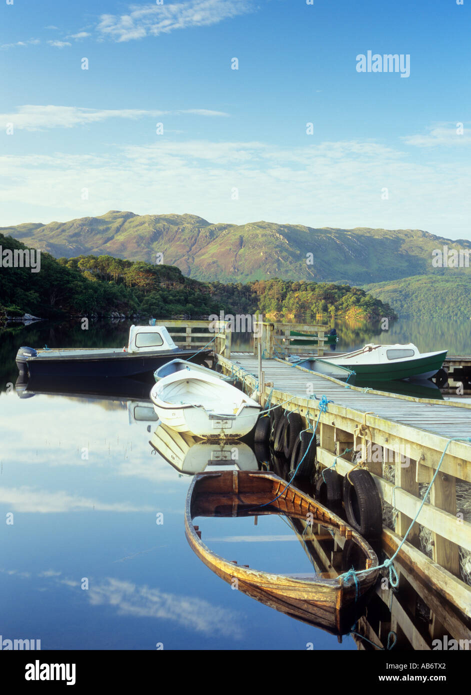 Loch Jetty Portrait High Resolution Stock Photography and Images - Alamy