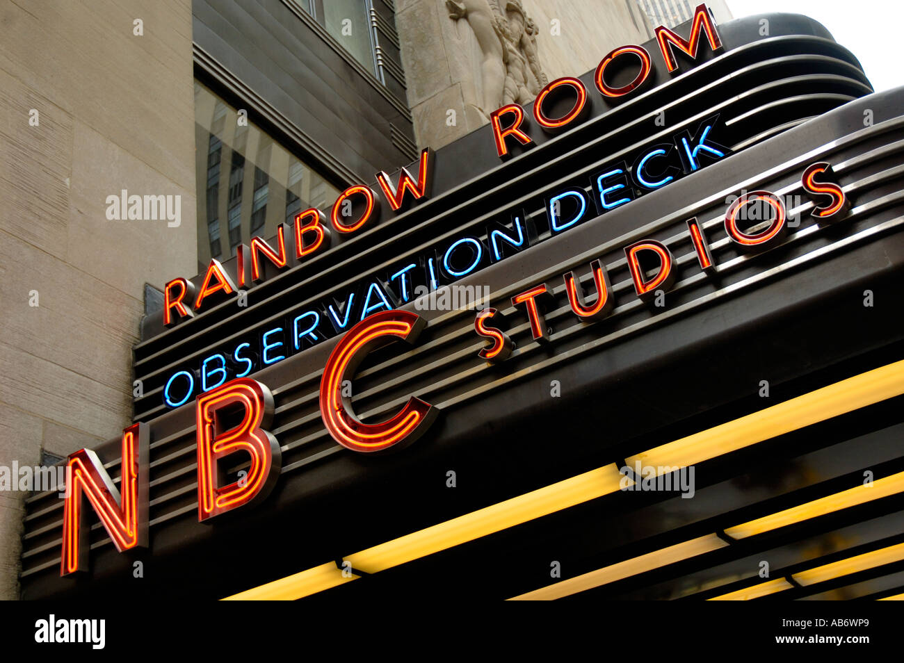 Rainbow Room Observation Deck Nbc High Resolution Stock Photography and ...
