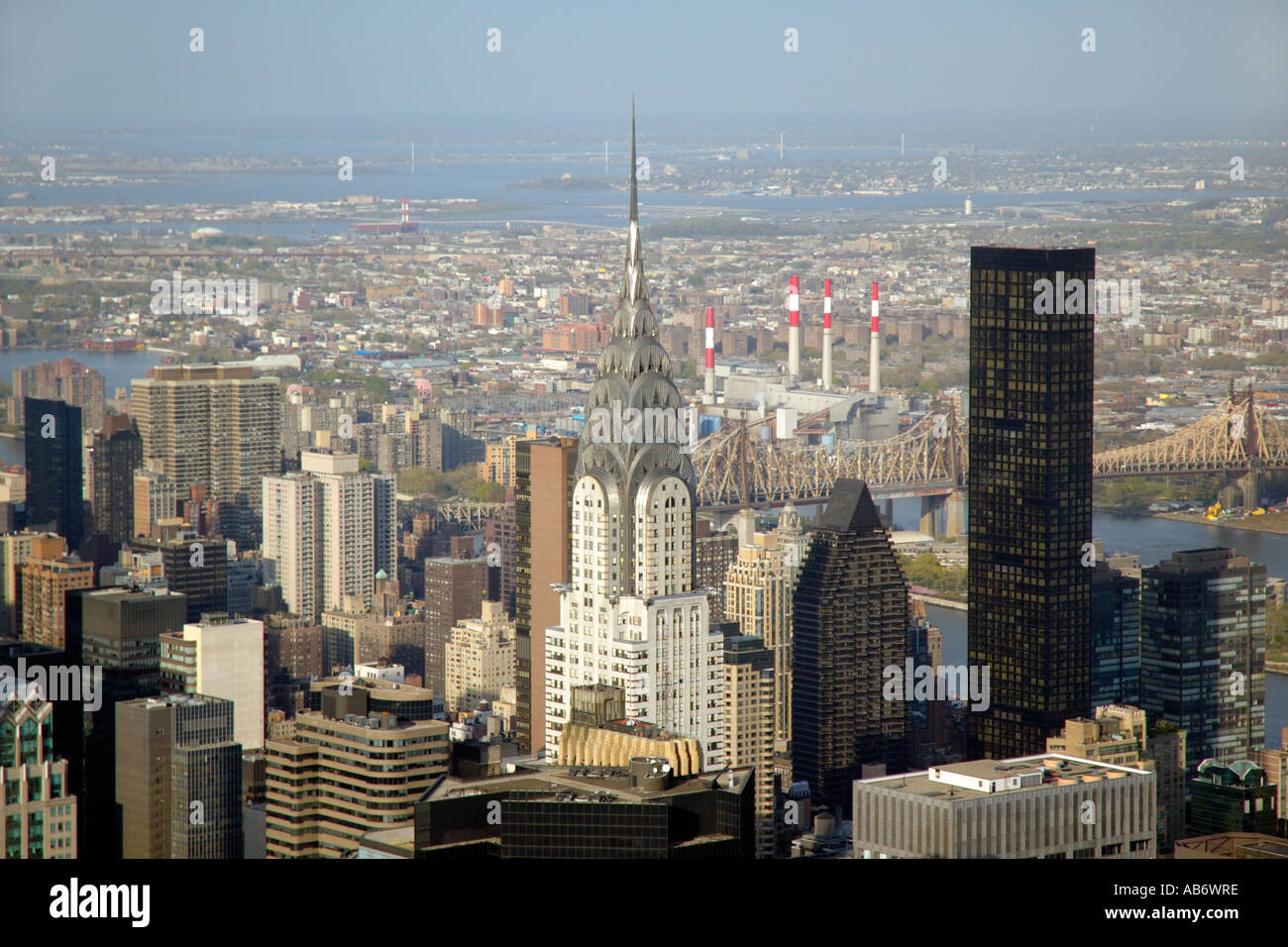 View from the top of the Empire States Building Stock Photo - Alamy