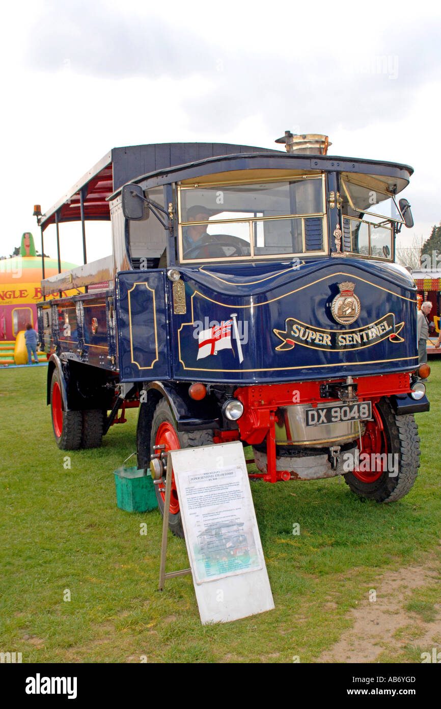 Steam powered truck Stock Photo - Alamy
