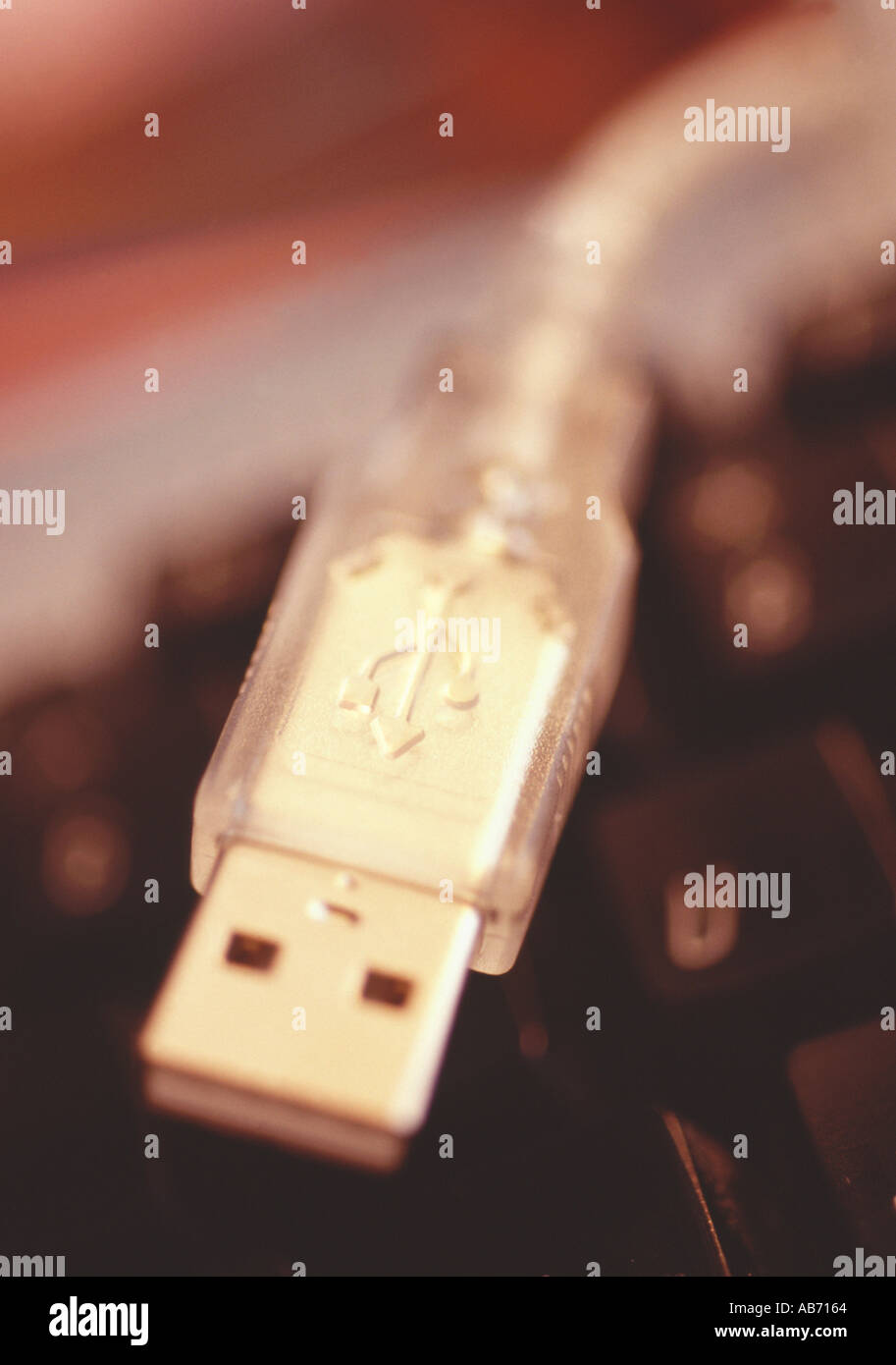 USB plug with USB symbol Stock Photo - Alamy