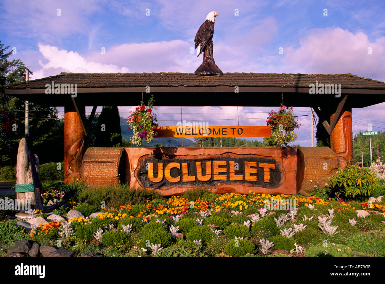 Ucluelet, Vancouver Island, BC, British Columbia, Canada - Carved ...
