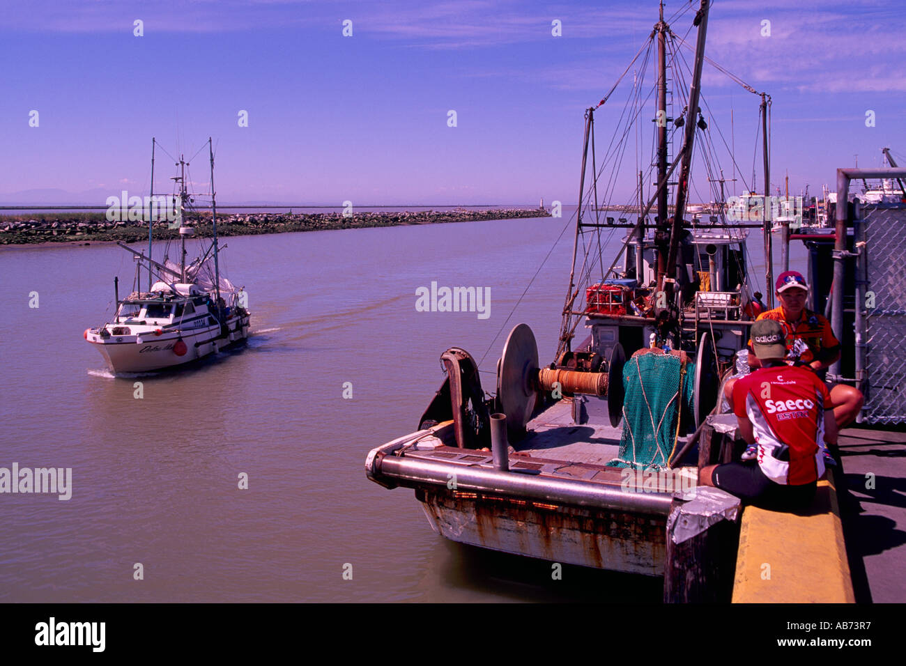 Boats Fraser Steve Stock Photo - Alamy