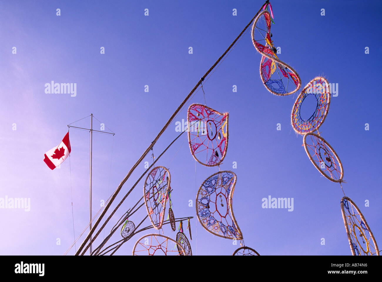 Colorful Dreamcatchers on Display at the Pacific Rim Whale Festival in ...