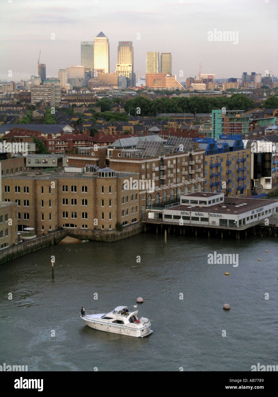 boat on river thames in london england uk Stock Photo - Alamy