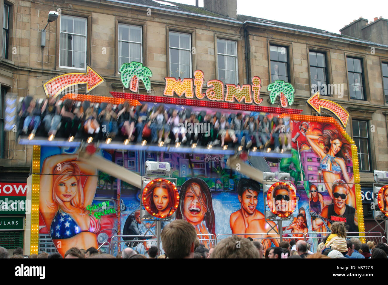 Miami fun ride Stock Photo - Alamy