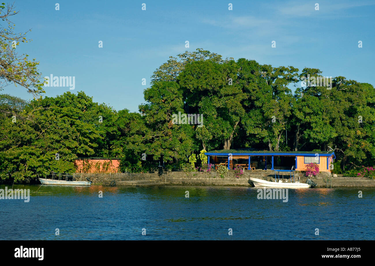 Isletas de Granada, small islands in the bay of Granada, Nicaragua ...