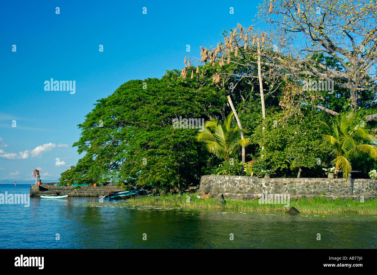 Isletas de Granada, small islands in the bay of Granada, Nicaragua ...