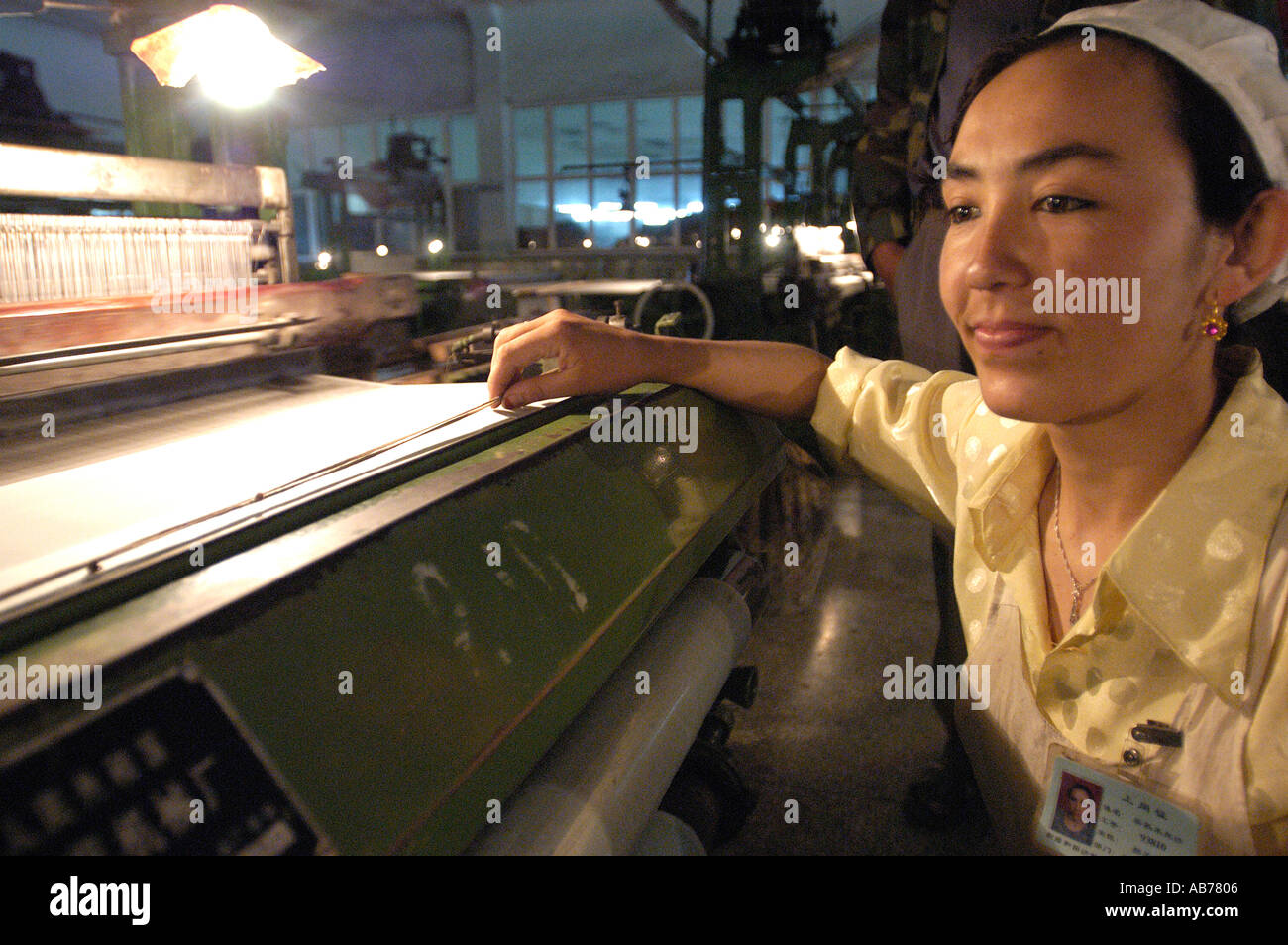 Traditional silk manufacture hi-res stock photography and images - Alamy