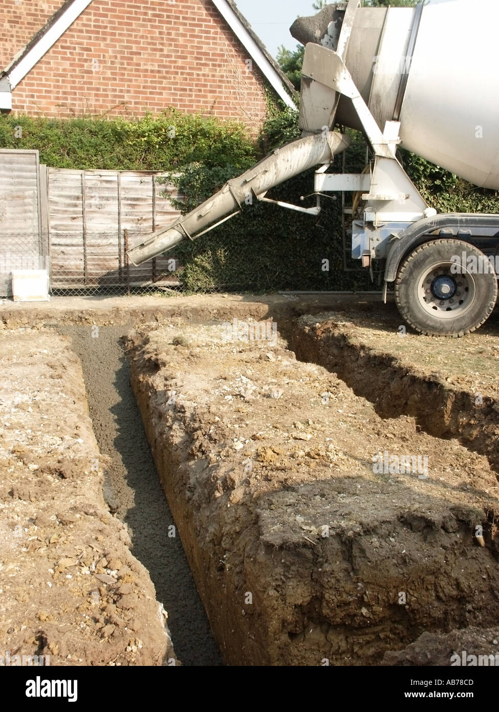 Trenches foundation hi-res stock photography and images - Alamy