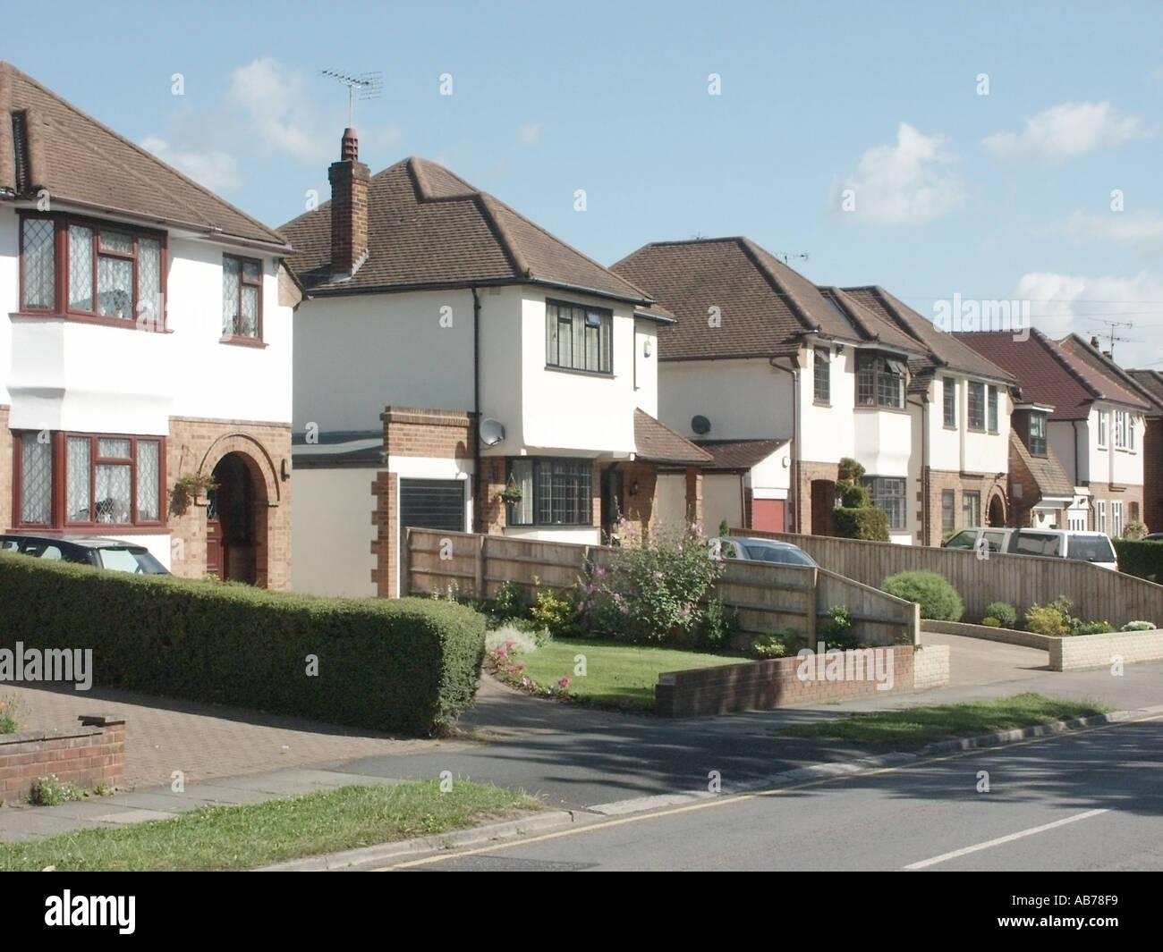 Middle Class House Britain High Resolution Stock Photography and Images ...