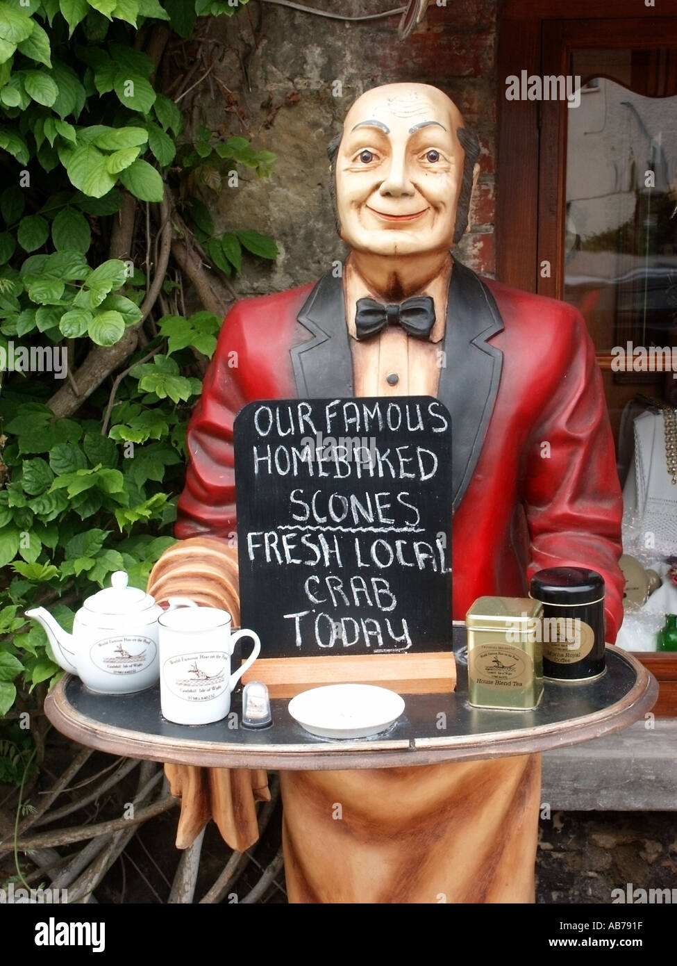 Sign outside tearooms hi-res stock photography and images - Alamy