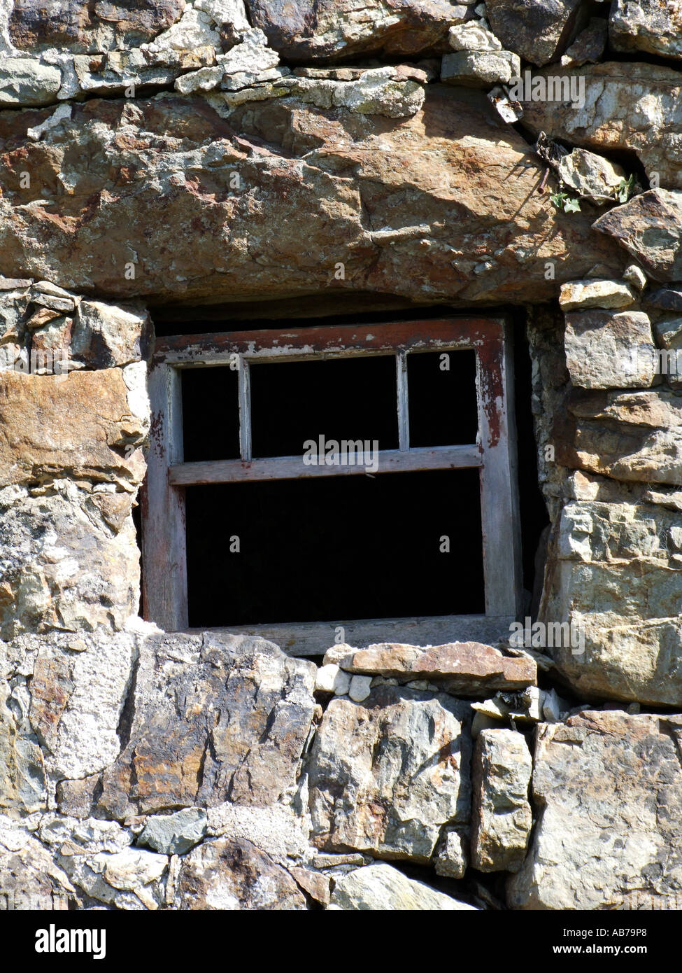 Old window frame Stock Photo - Alamy