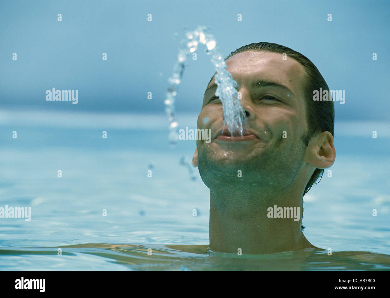 Spitting man hi-res stock photography and images - Alamy