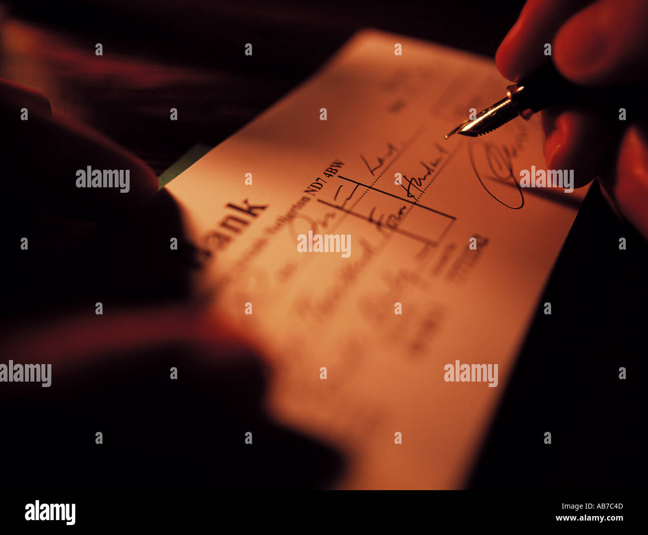 Clerk of the cheque hi-res stock photography and images - Alamy
