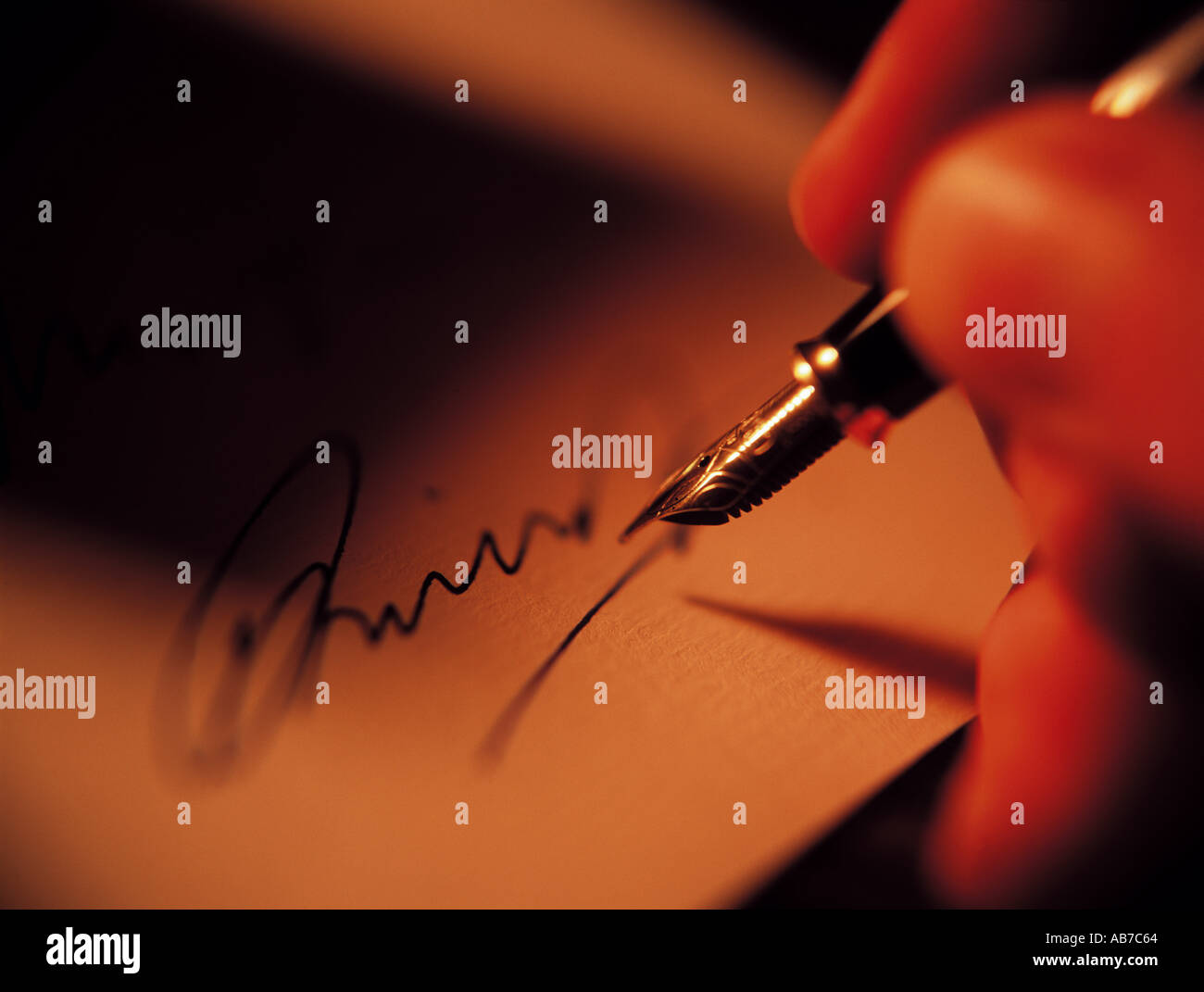 Check Signature High Resolution Stock Photography and Images - Alamy
