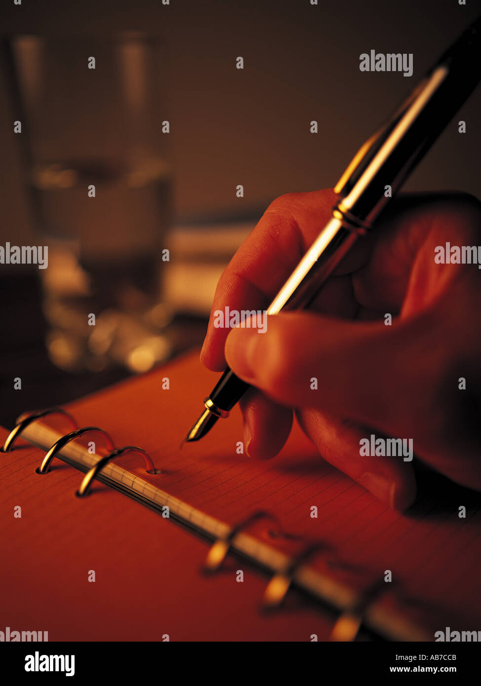 Pen and paper Stock Photo - Alamy