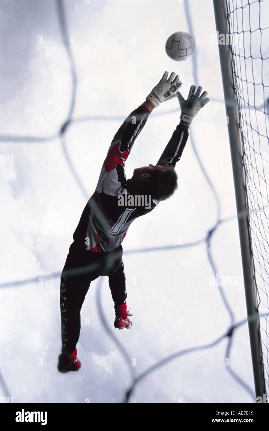 Football net hi-res stock photography and images - Alamy