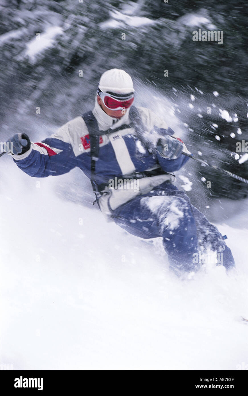 Fast skier hi-res stock photography and images - Alamy