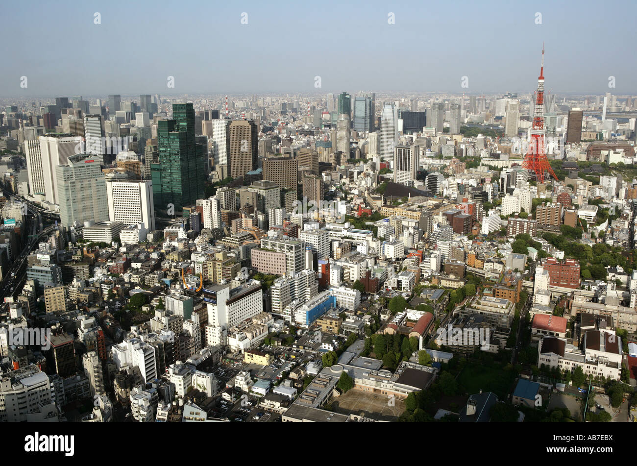 Panorama from roppongi hills building hi-res stock photography and ...