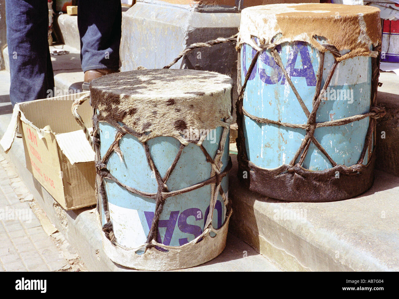 Cooking oil drums hi-res stock photography and images - Alamy