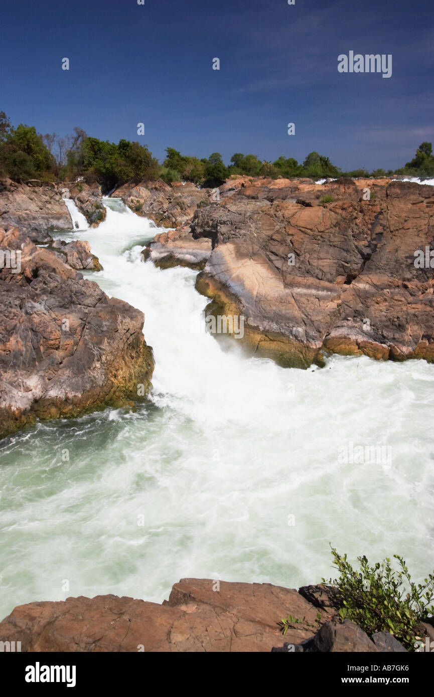 Somphamit waterfall hi-res stock photography and images - Alamy
