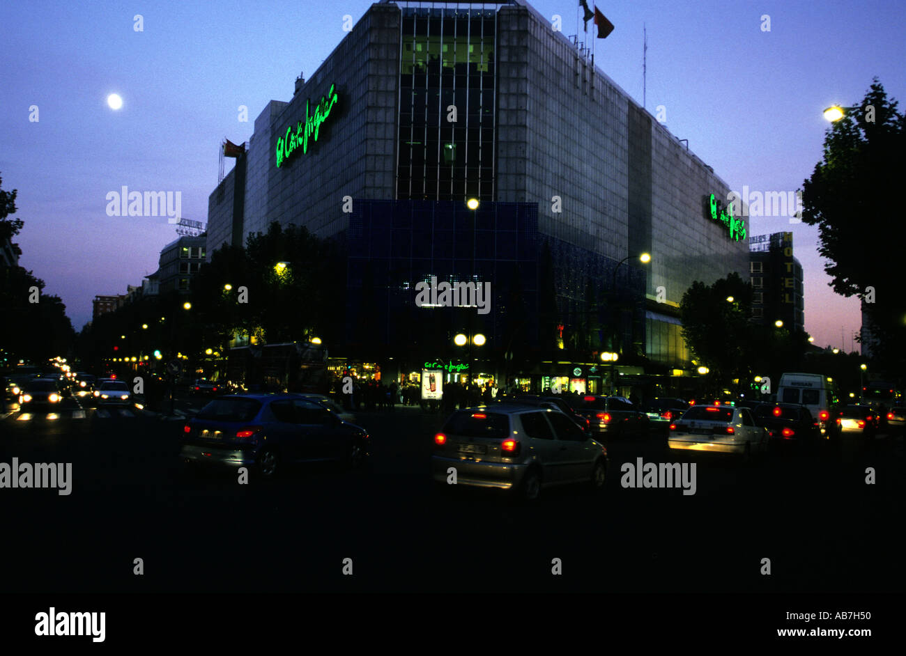 El Corte Ingles in Madrid, Spain's number one department store Stock ...