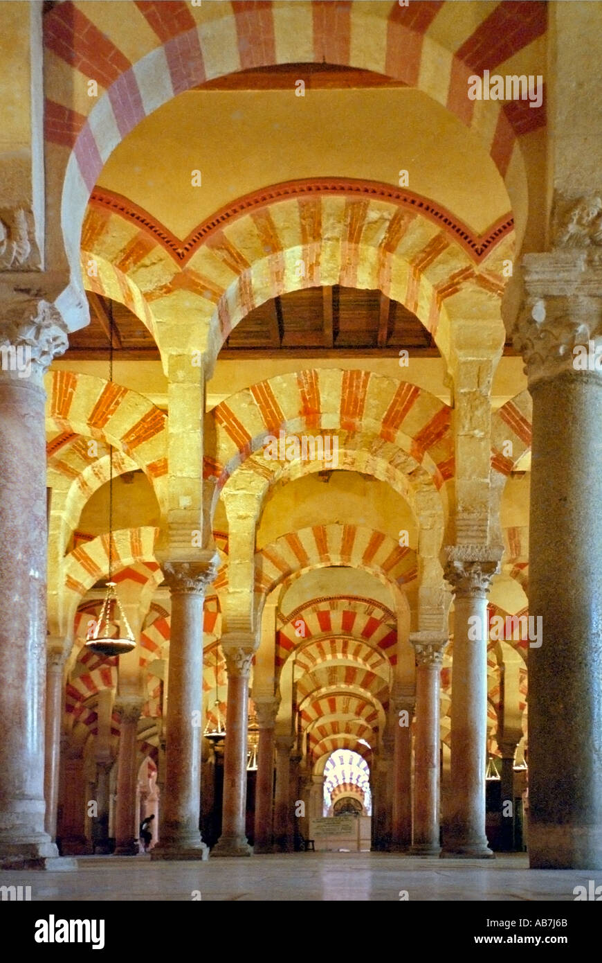 La Mesquita, the mosque converted to a church, in Cordoba Spain Stock ...