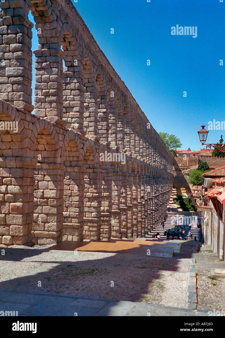Panoramic segovia aqueduct hi-res stock photography and images - Alamy