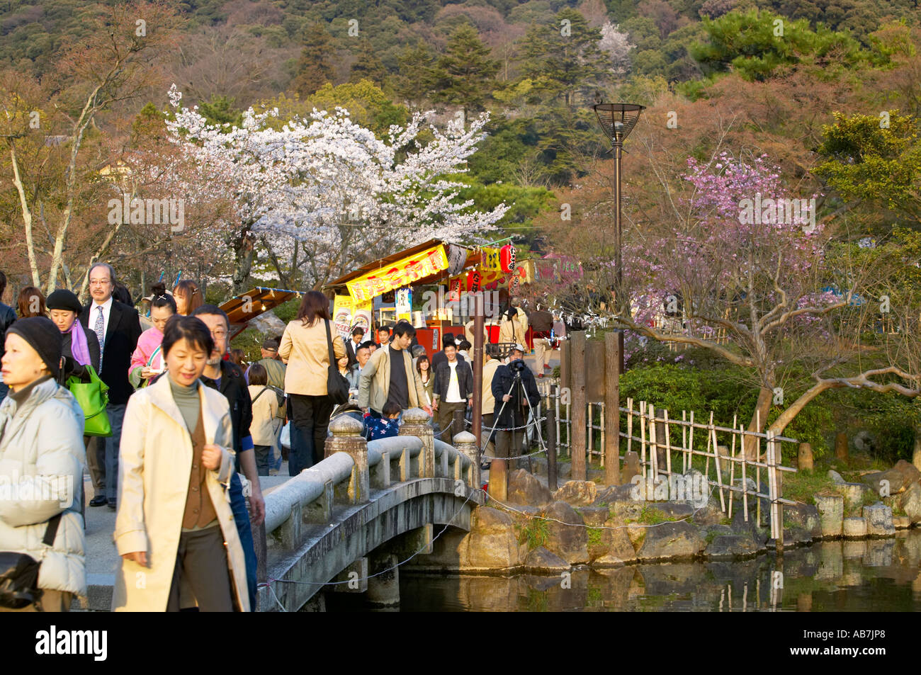 Maruyama kyoto night sakura hi-res stock photography and images - Alamy