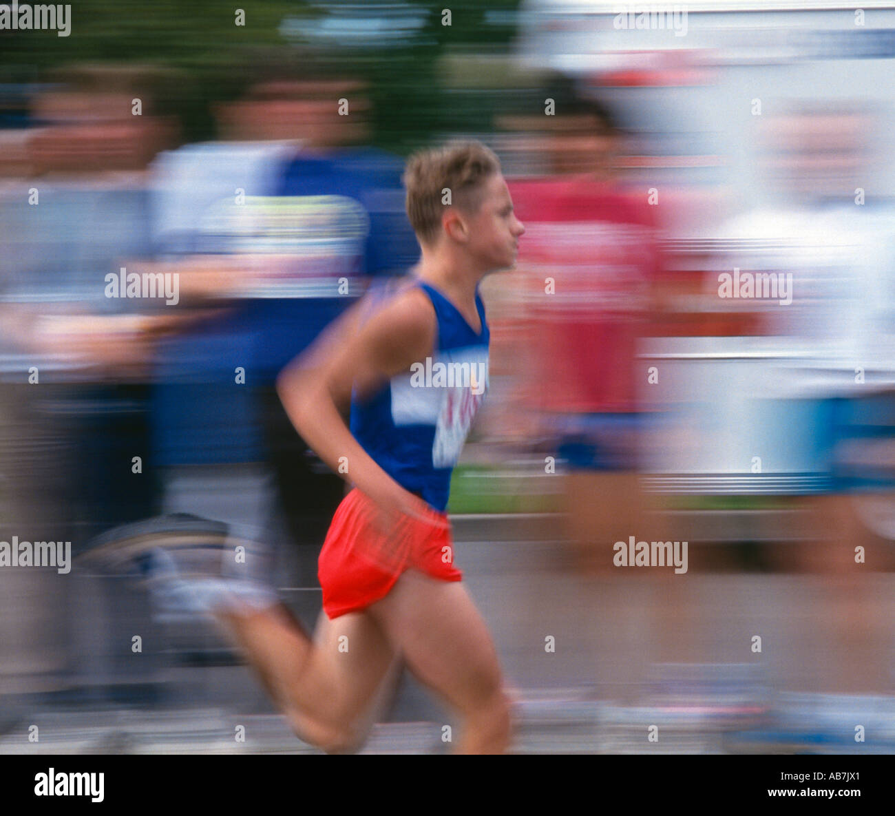 Runner and athlete hi-res stock photography and images - Alamy