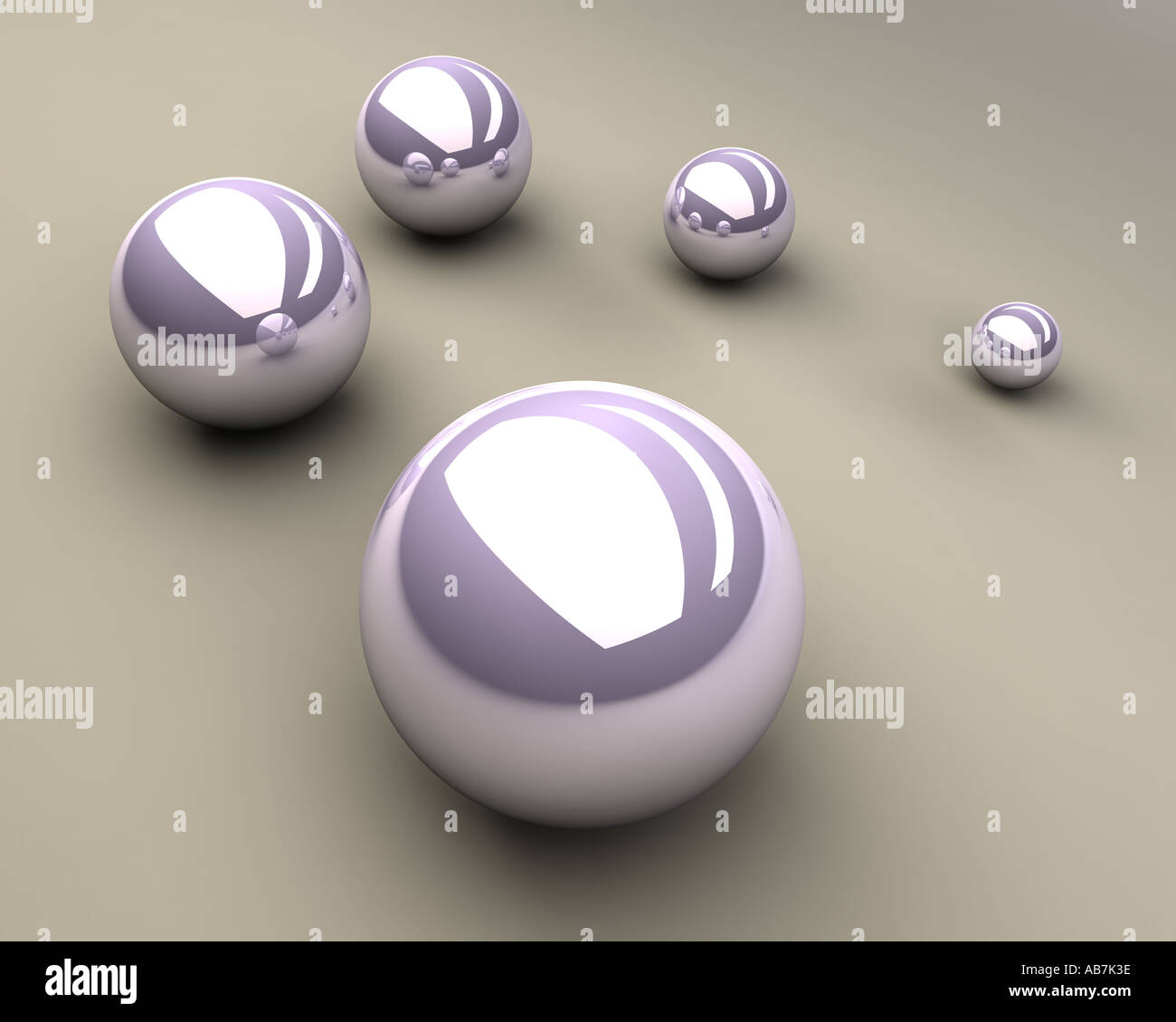 Five metal balls hi-res stock photography and images - Alamy