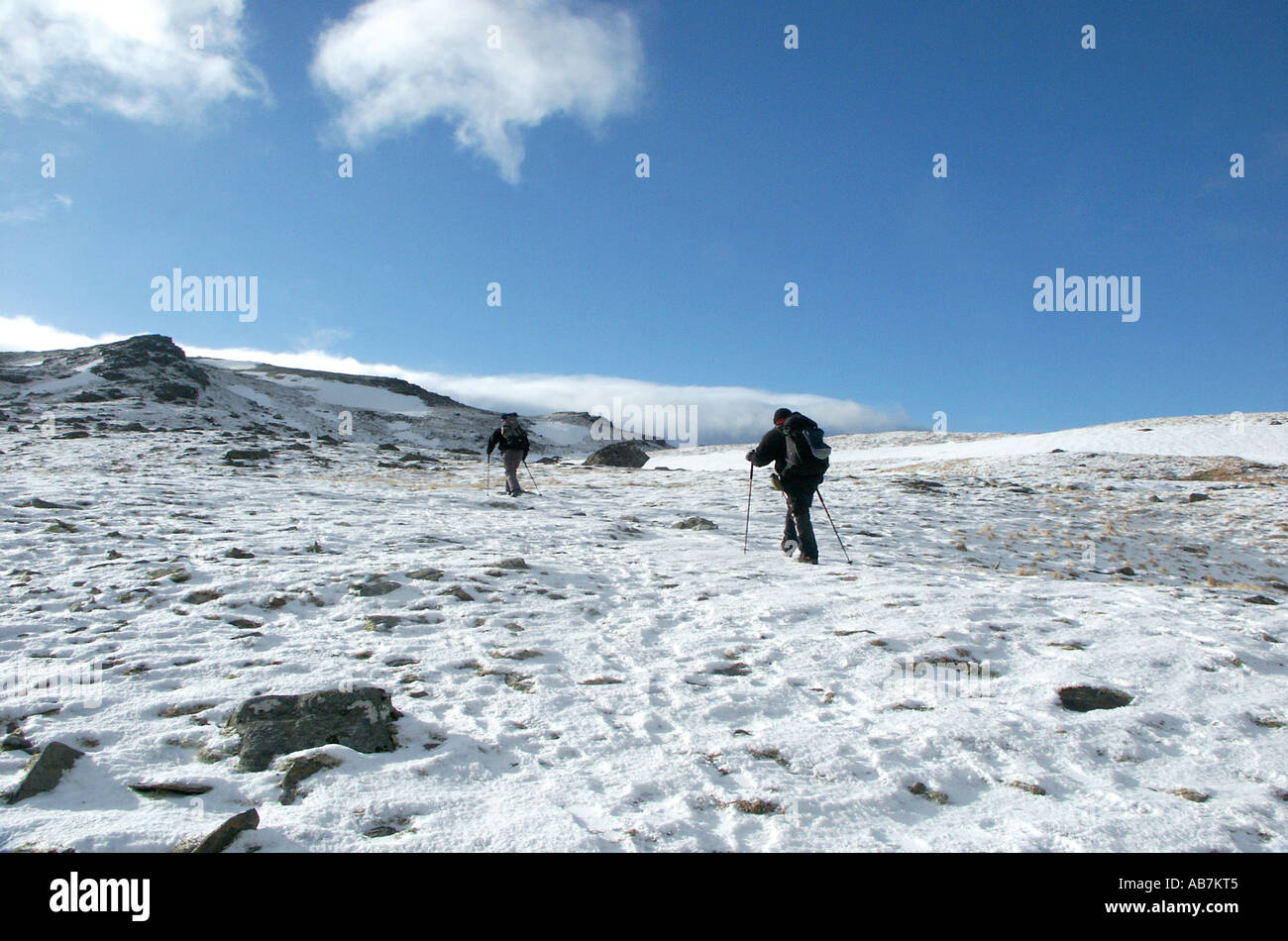Ben Dorain in Winter Stock Photo - Alamy