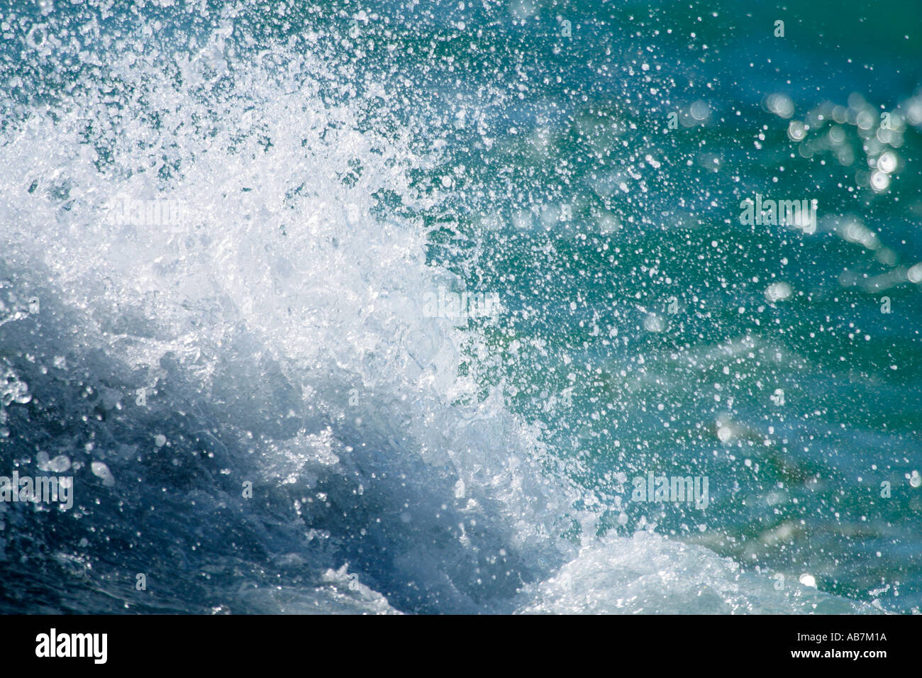 Atlantic Ocean Splash Stock Photo - Alamy