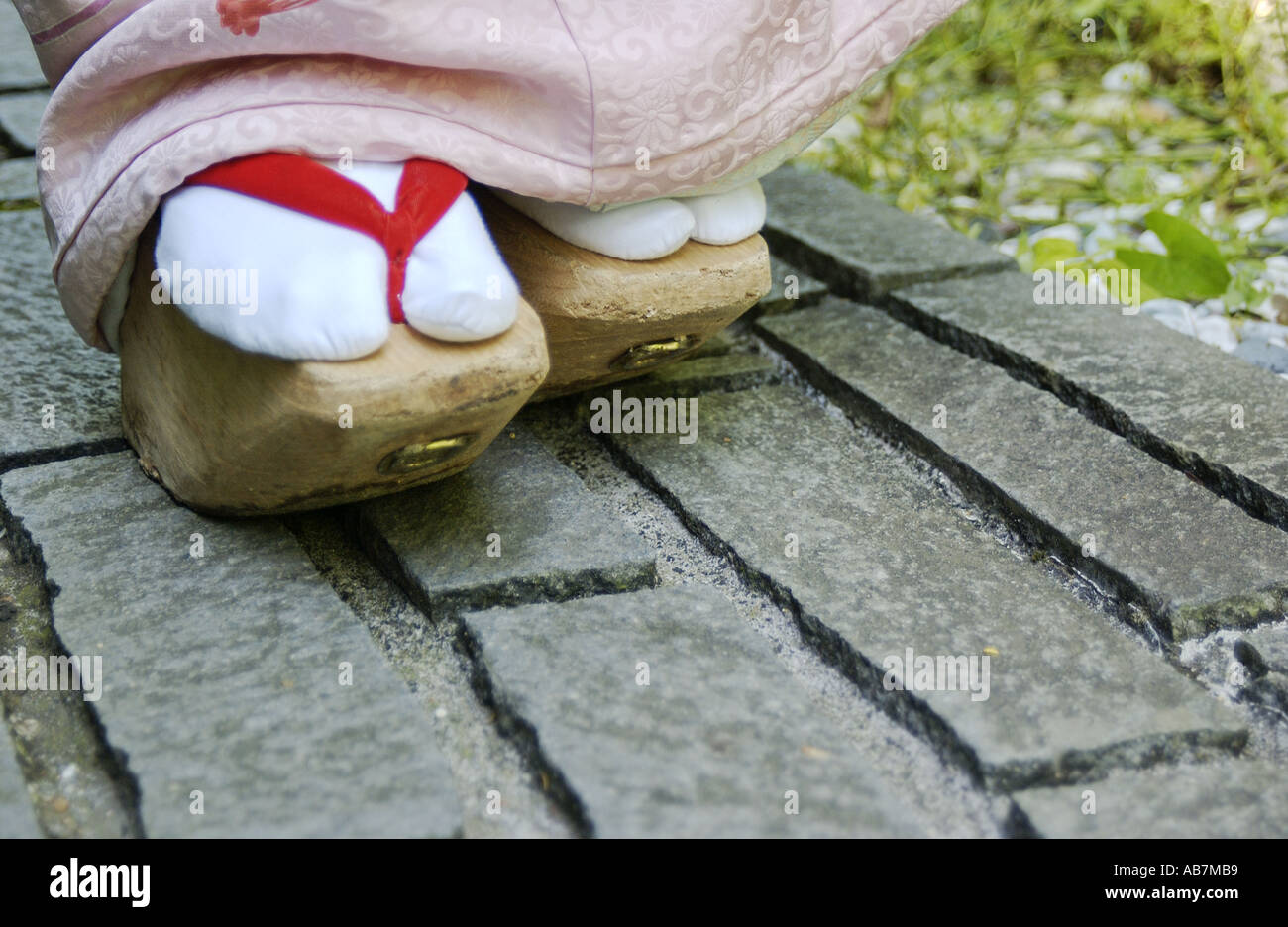 Kimono clogs hi-res stock photography and images - Alamy