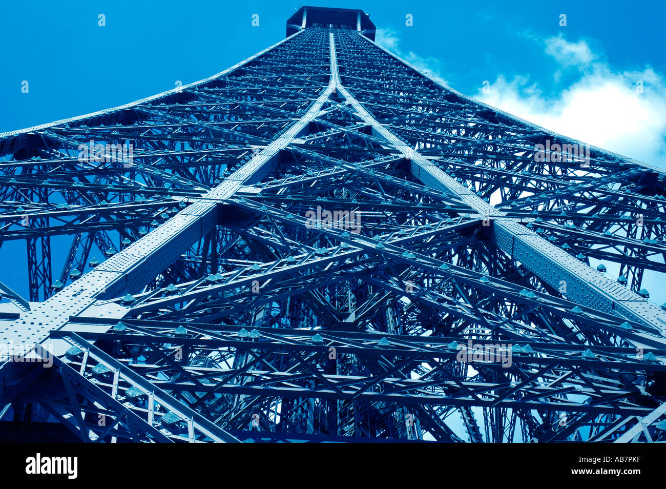 Eiffel tower abstract Paris France Stock Photo - Alamy
