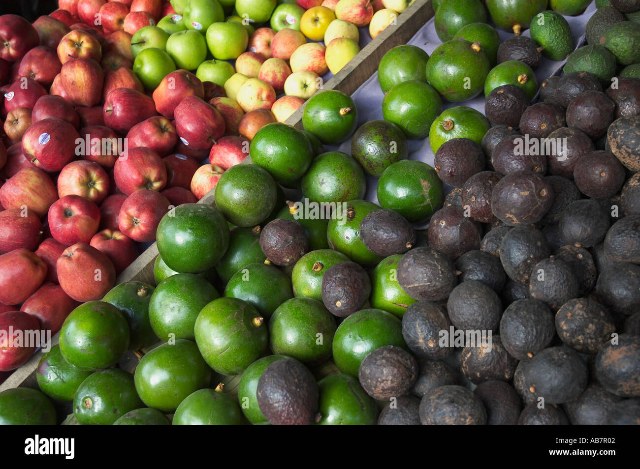assorted fruits Costa Rica market Stock Photo - Alamy