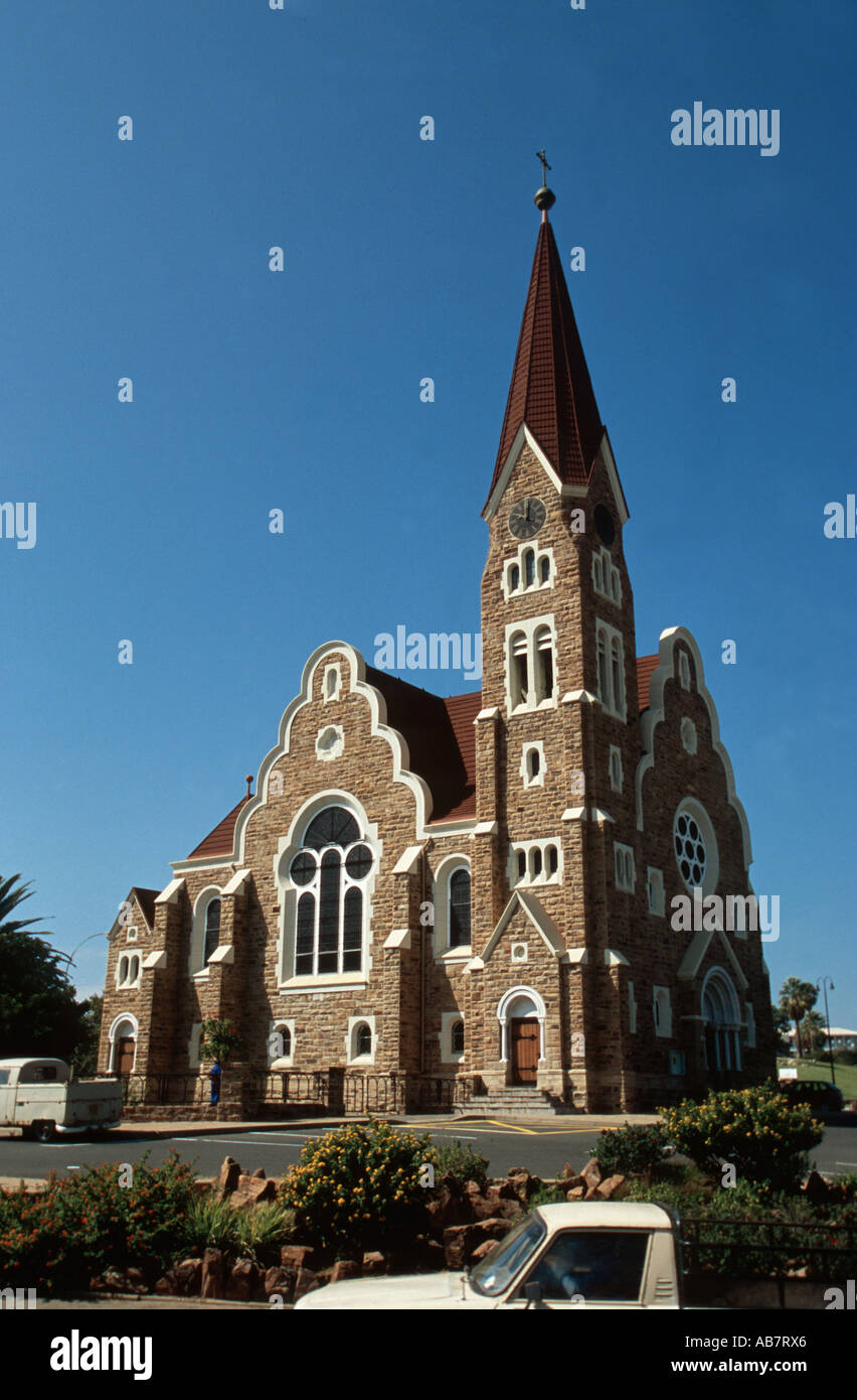 christ church in Windhuk, Namibia, Windhuk Stock Photo - Alamy