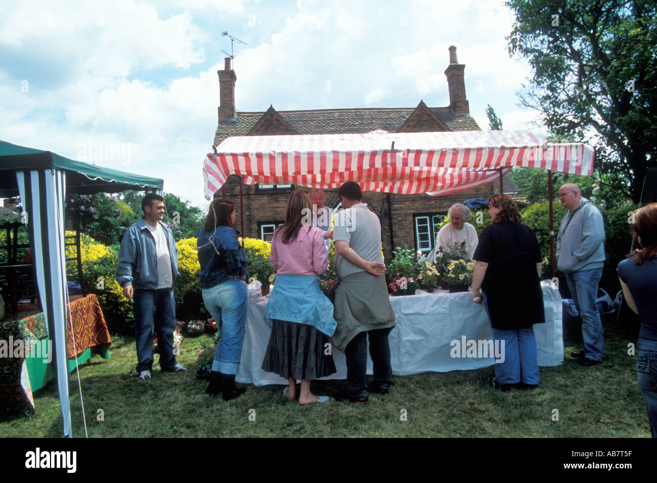 Traditional village activities in Wellow Nottinghamshire United Kingdom ...
