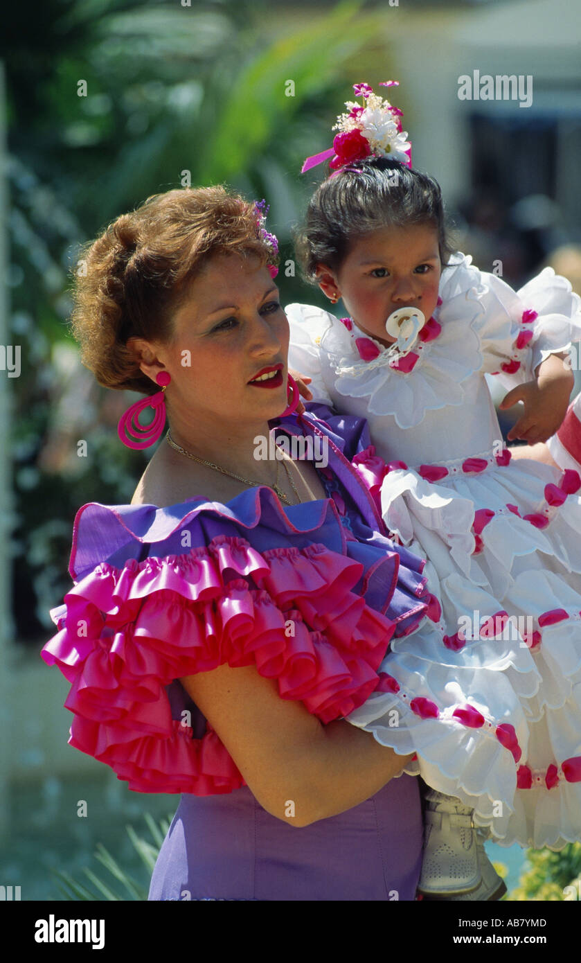 Two spanish women in traditional clothes hi-res stock photography and ...