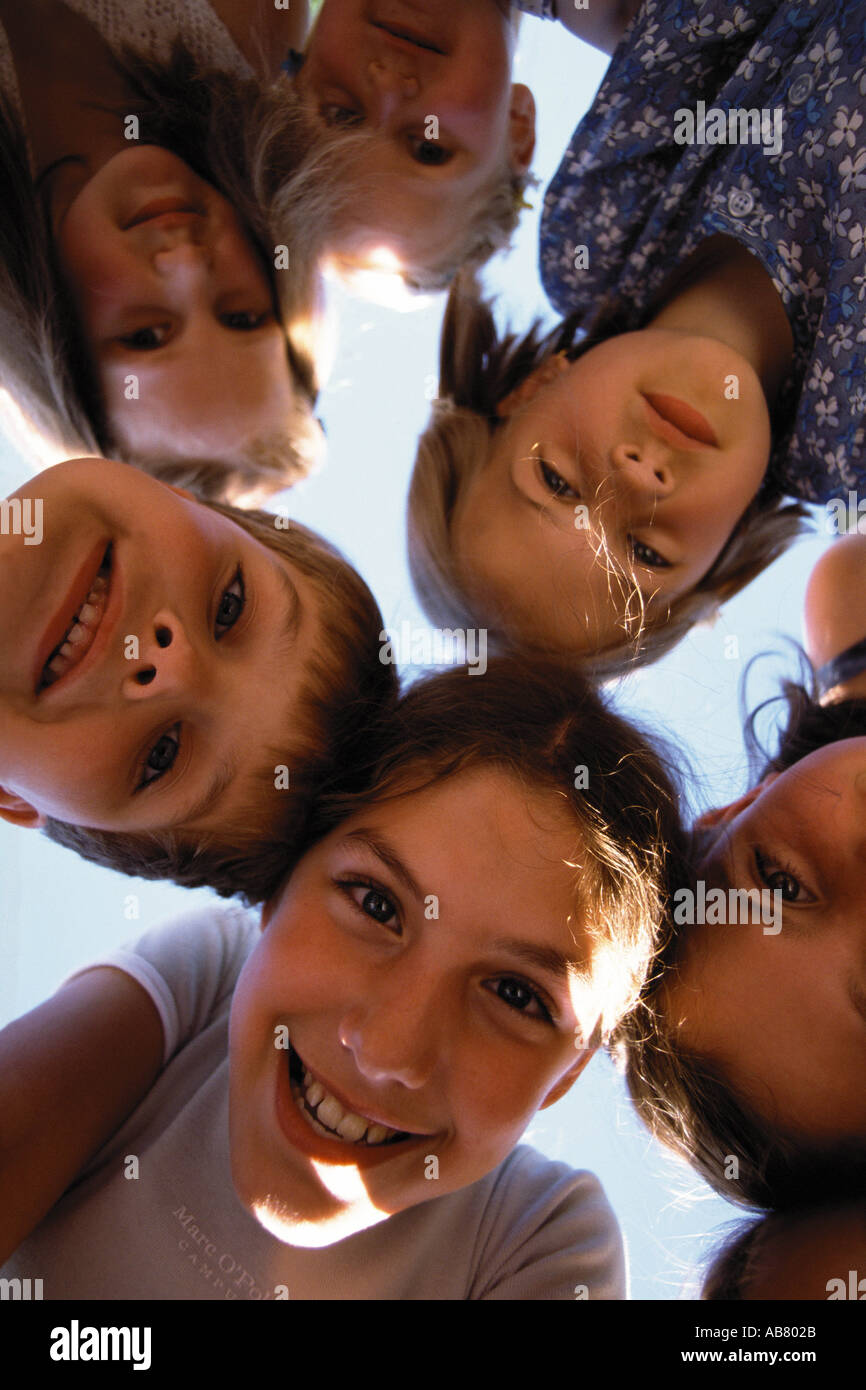 Group of kids Stock Photo - Alamy