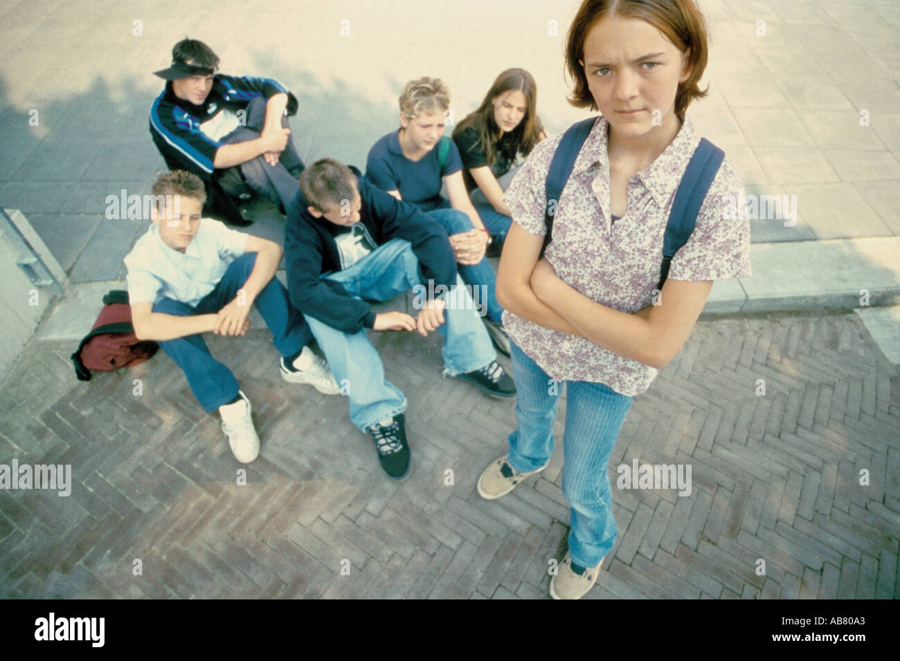 Girl gang member hi-res stock photography and images - Alamy