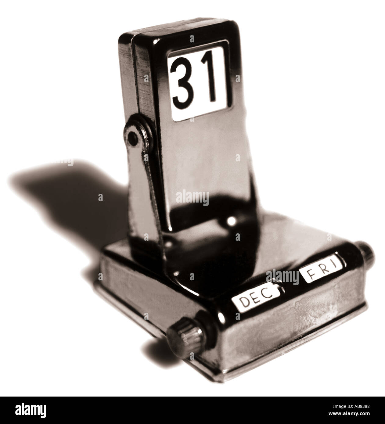 Metal calendar hi-res stock photography and images - Alamy